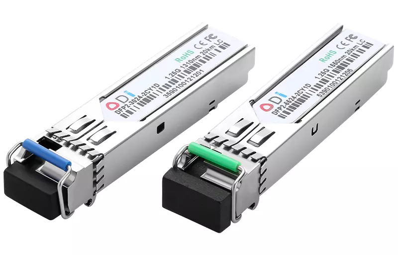 HSGQ SFP BiDi (DFP2-3024-2CY1 - DFP2-5524-2CY1) 1,25GB 20 km LC/UPC ...